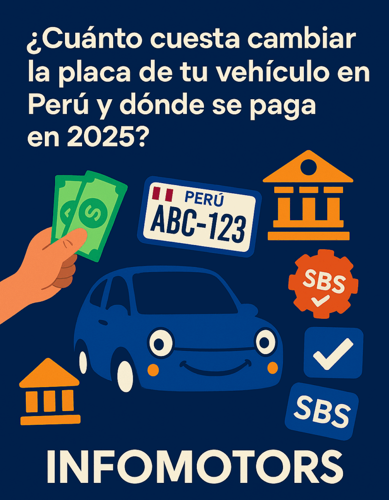 Paso a paso para cambiar tu placa vehicular en Perú: guía práctica 2025 ...